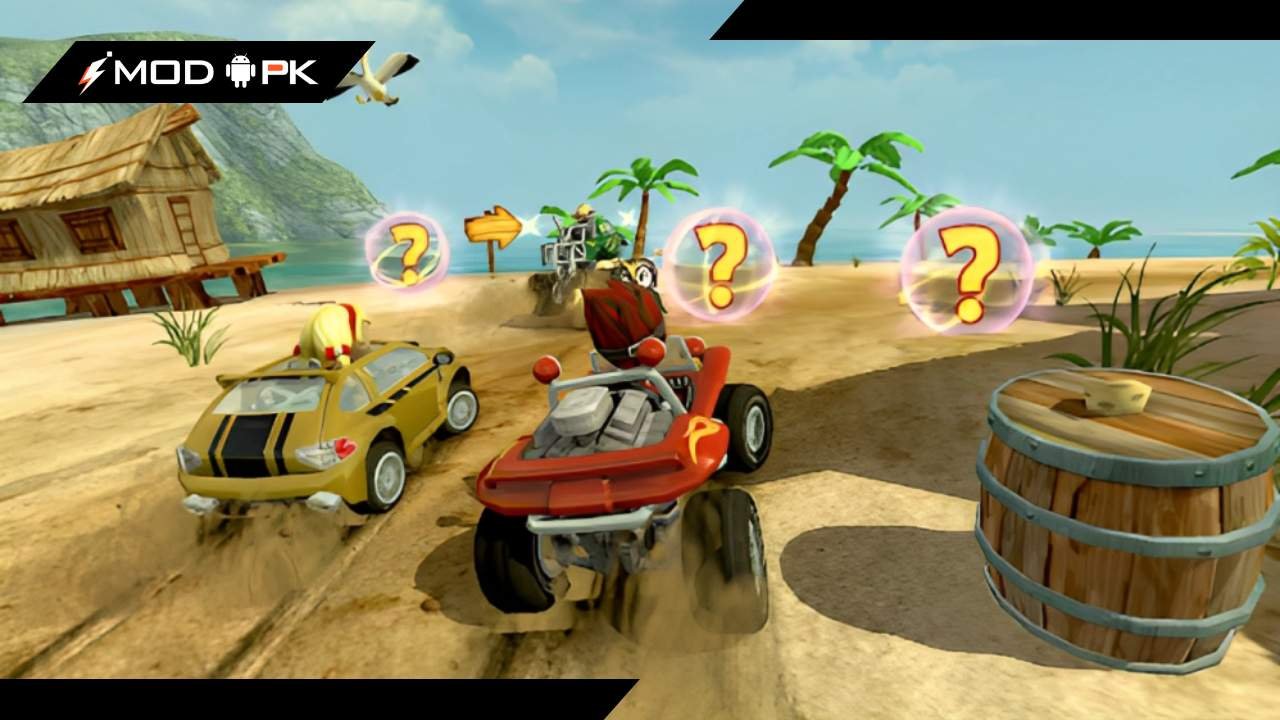Beach Buggy Racing Mod APK v2025.09.22 Unlock All Money & Gem