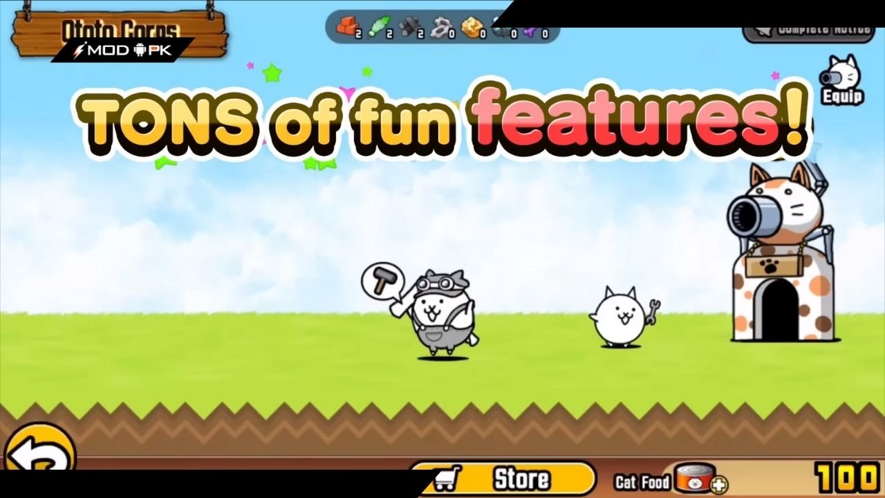 The Battle Cats Mod APK v14.6.0 (Unlimited Money/Cat Food)